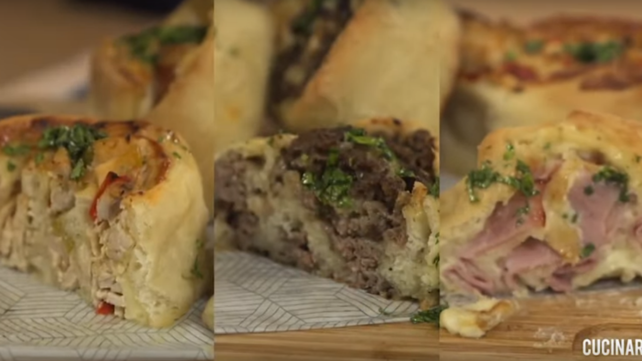 3 bollos rellenos - Cucinare